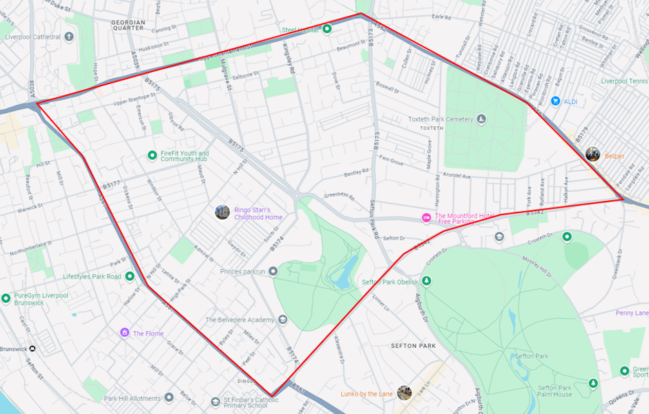 Section 60 order introduced in Toxteth | Merseyside Police