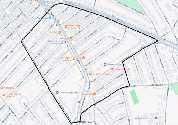 Dispersal zone introduced on Allerton Rd Liverpool | Merseyside Police
