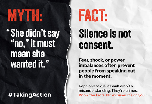 Myth vs Fact: ripping apart the lies that excuse sexual violence ...